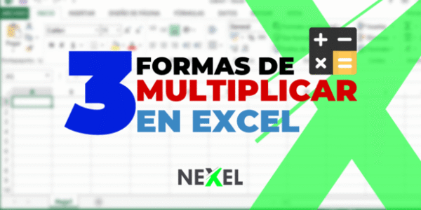 3 formas de ¿Cómo multiplicar en Excel?